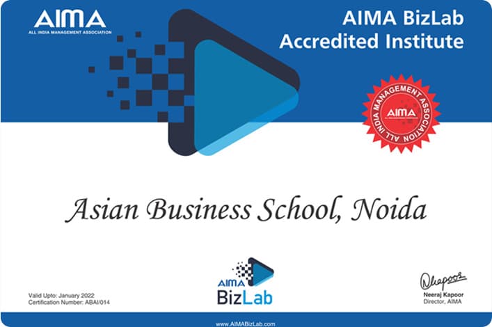 AIMA BizLab Accredited Institute | ABS